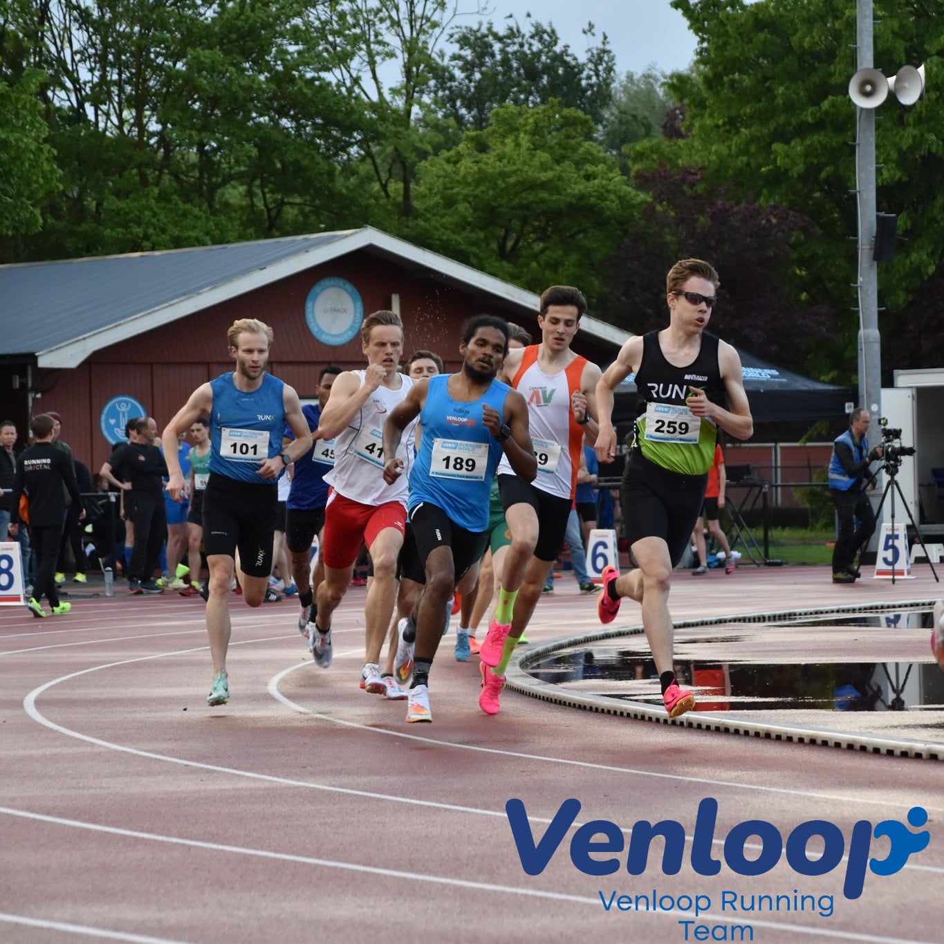 Atleet Justice Dreischor van het Venloop Running Team naar het WK Atletiek - Stichting Venloop